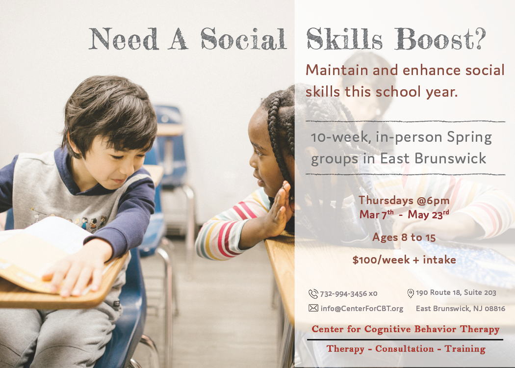 Contact Us Today for Social Skills Groups | Center for Cognitive ...